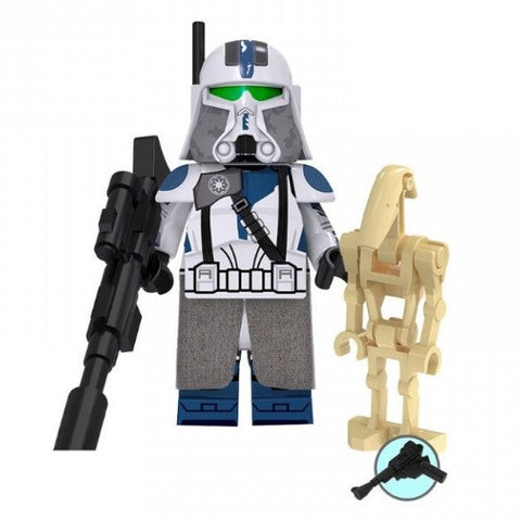 501st Legion Clone Commander Custom Star Wars Minifigure – Minifigure ...