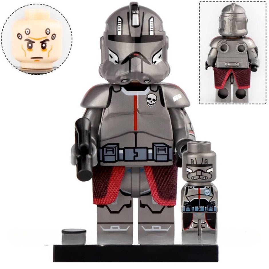 Echo Clone Force 99 The Bad Batch custom Star Wars Minifigure ...