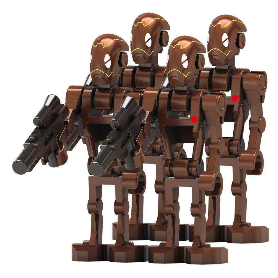 4 x Commando Droid custom Star Wars Minifigure – Minifigure Bricks