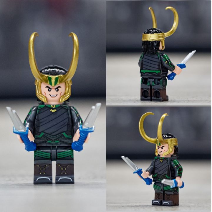 Loki (Ragnarok) Custom Marvel Superhero Minifigure – Minifigure Bricks