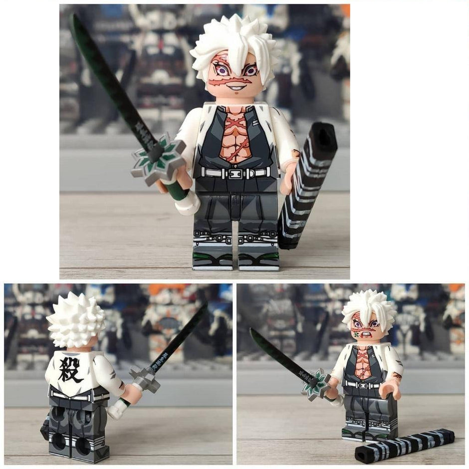 Sanemi Shinzugawa From Demon Slayer Custom Anime Minifigure ...
