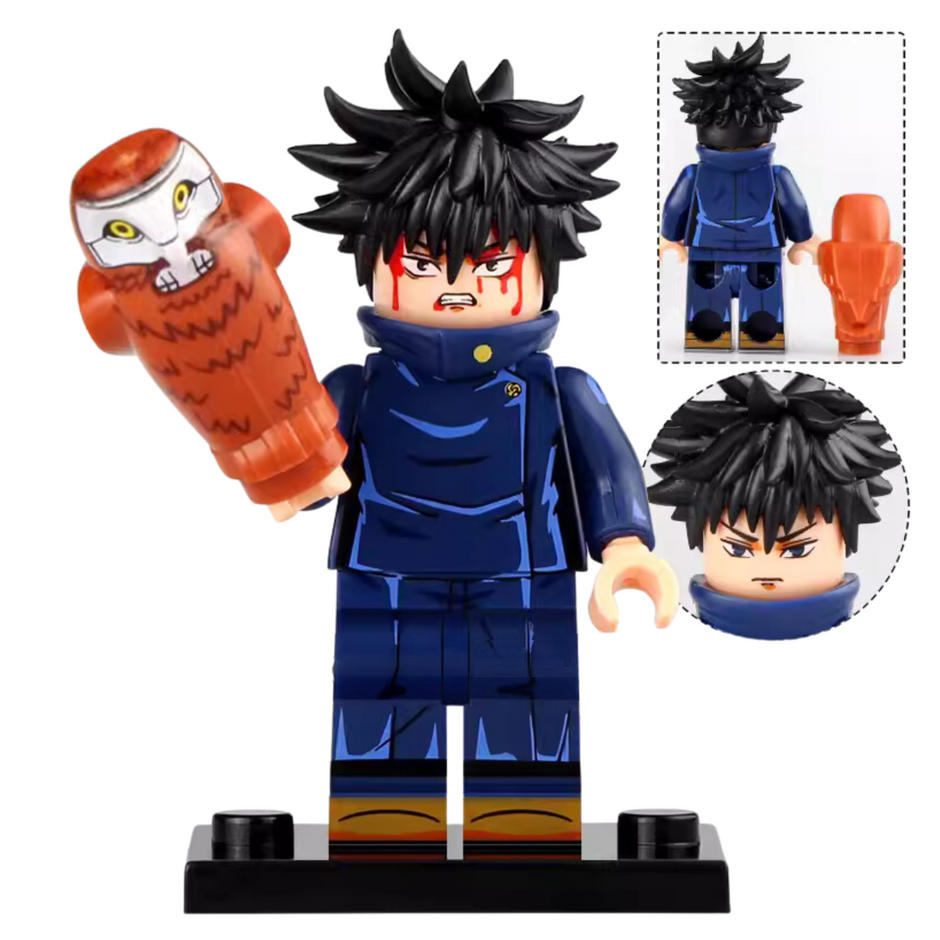 Megumi Fushiguro from Jujutsu Kaisen Custom Anime Minifigure ...