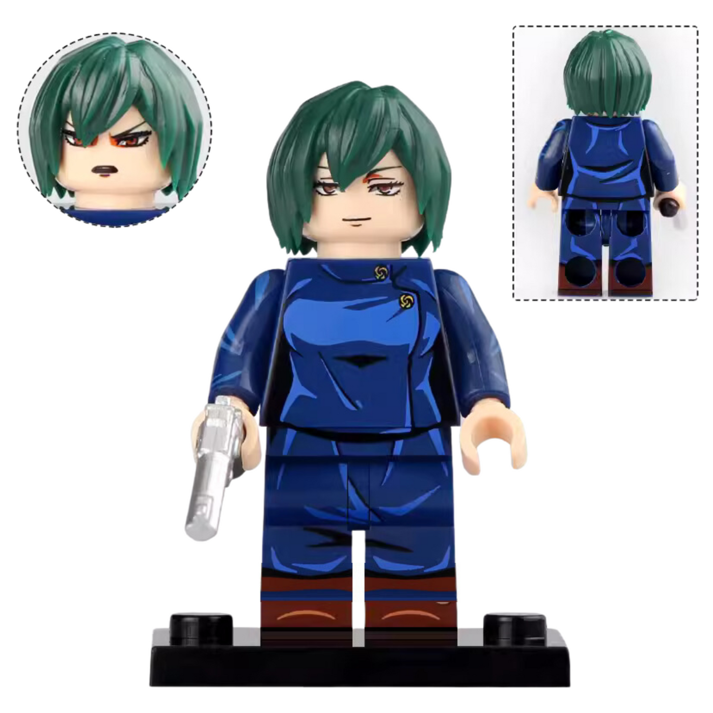 Mai Zenin from Jujutsu Kaisen Custom Anime Minifigure – Minifigure Bricks