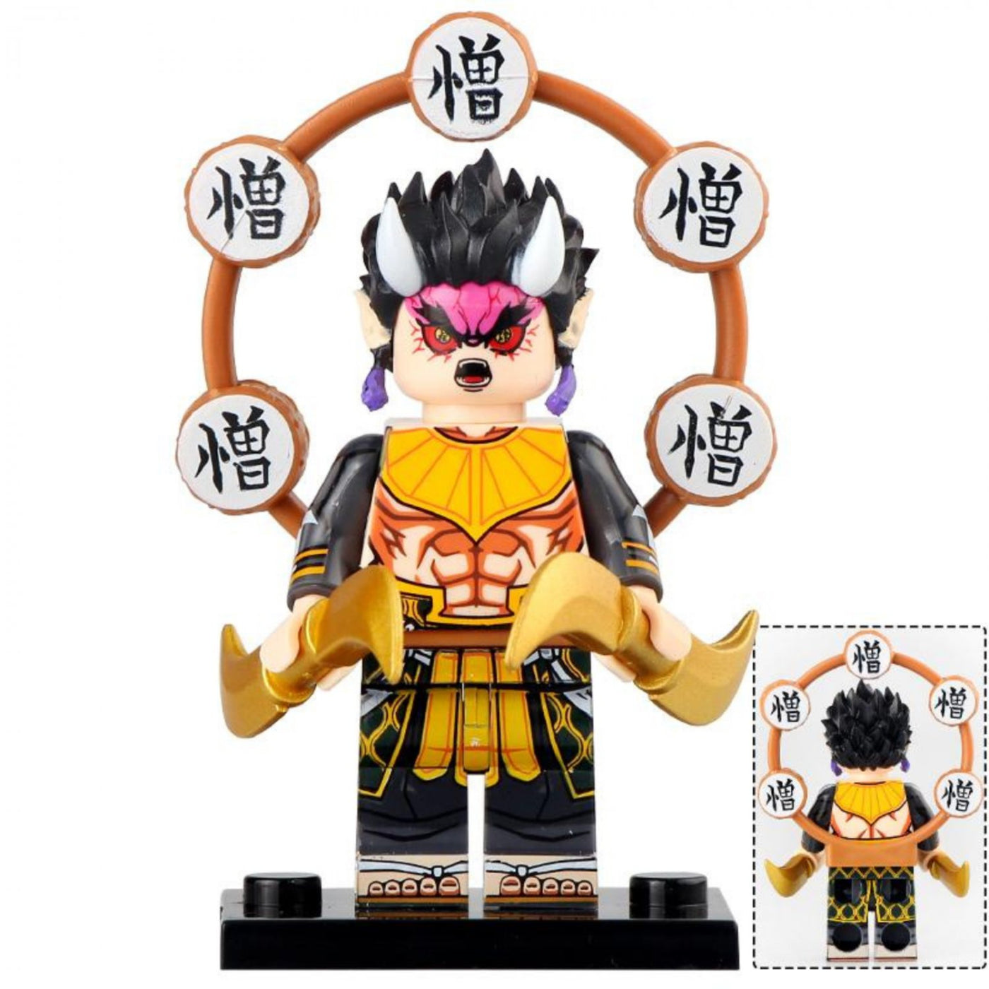 Hantengu From Demon Slayer Custom Anime Minifigure – Minifigure Bricks