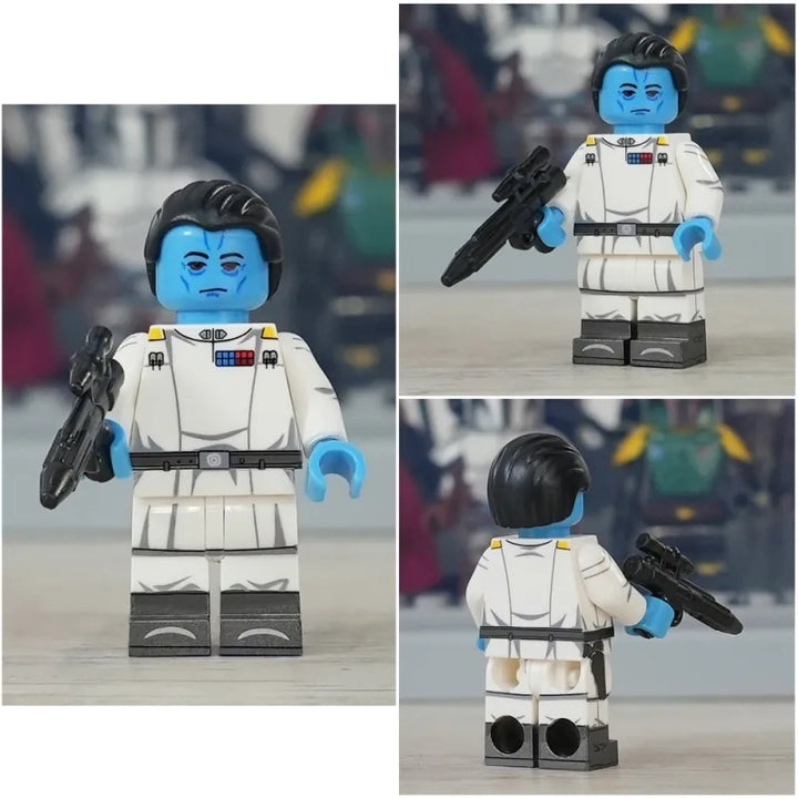 Grand Admiral Thrawn custom Star Wars Minifigure – Minifigure Bricks