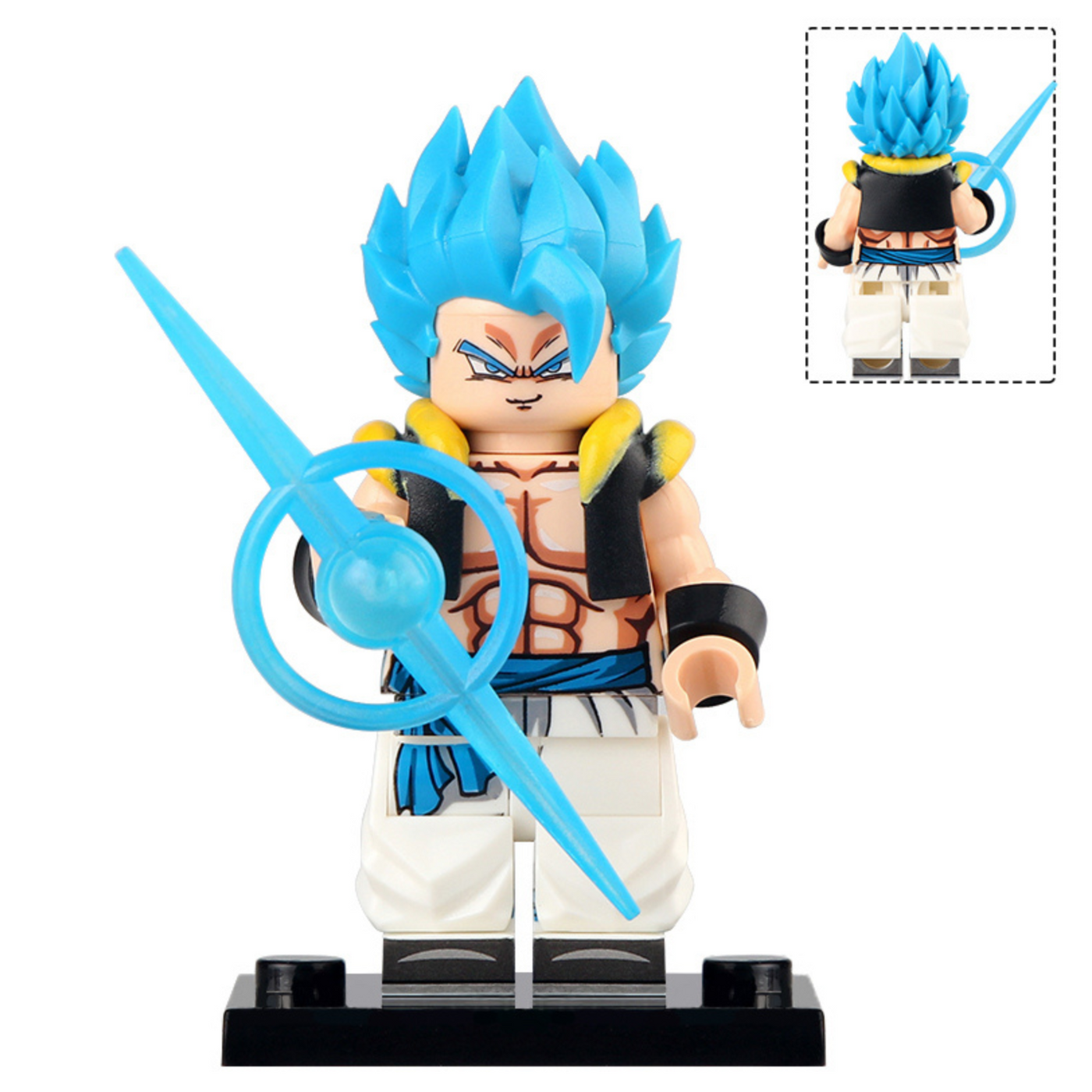 Gogeta from Dragon Ball Z Custom Minifigure – Minifigure Bricks