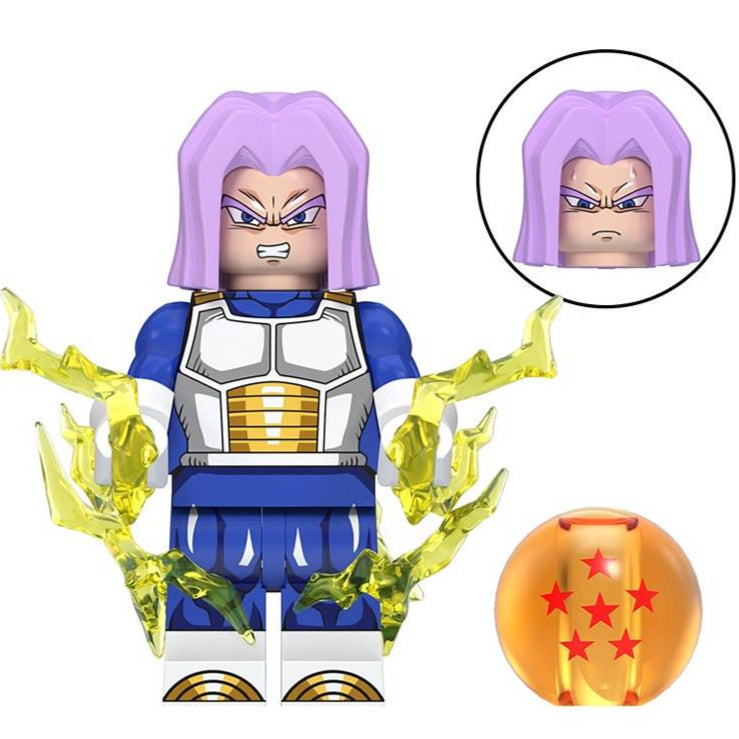 Trunks from Dragon Ball Z Custom Minifigure – Minifigure Bricks