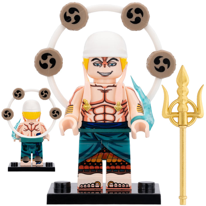 Enel Custom One Piece Anime Minifigure – Minifigure Bricks