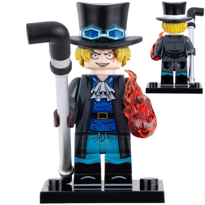 Sabo Custom One Piece Anime Minifigure – Minifigure Bricks