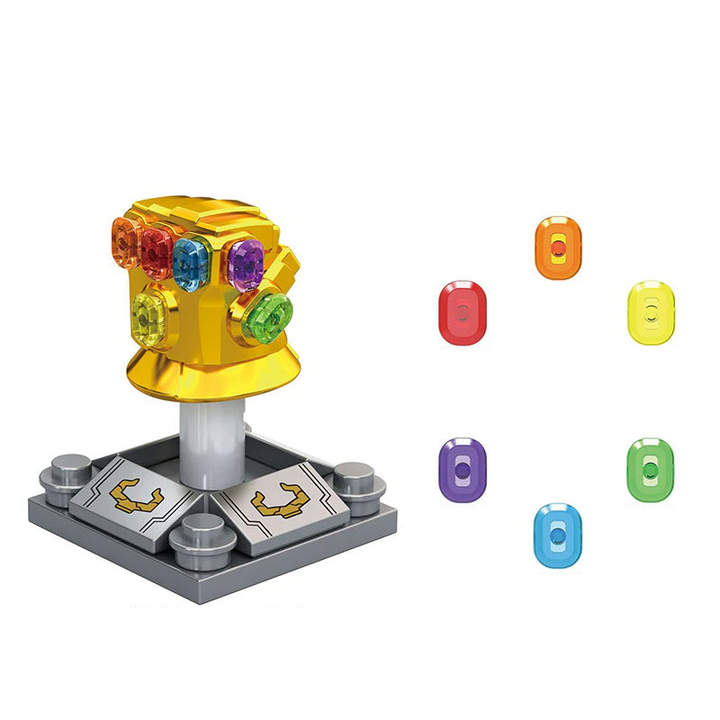Infinity Gauntlet Custom Marvel Superhero Accessory – Minifigure Bricks
