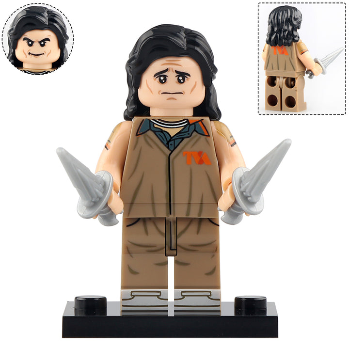 Loki (TVA) Custom Marvel Superhero Minifigure – Minifigure Bricks