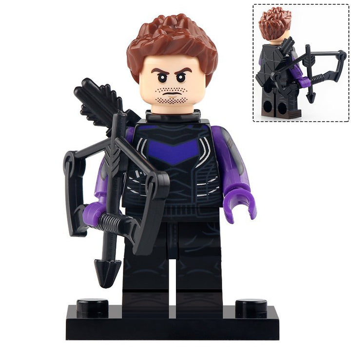 Hawkeye Custom Marvel Superhero Minifigure – Minifigure Bricks
