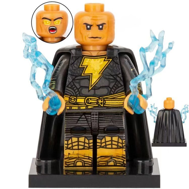 Black Adam Custom DC Comics Superhero Minifigure – Minifigure Bricks