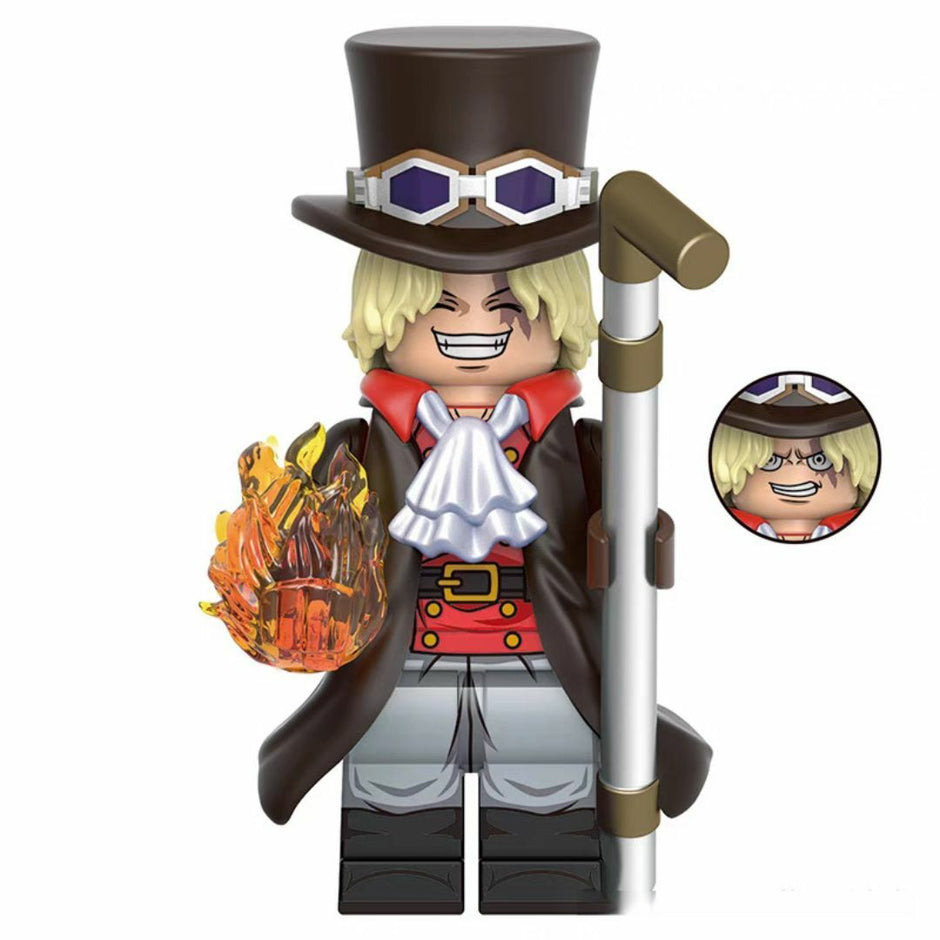Sabo Custom One Piece Anime Minifigure – Minifigure Bricks