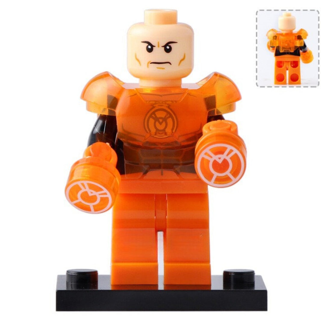 Lex Luthor custom DC Comics Superhero Minifigure – Minifigure Bricks