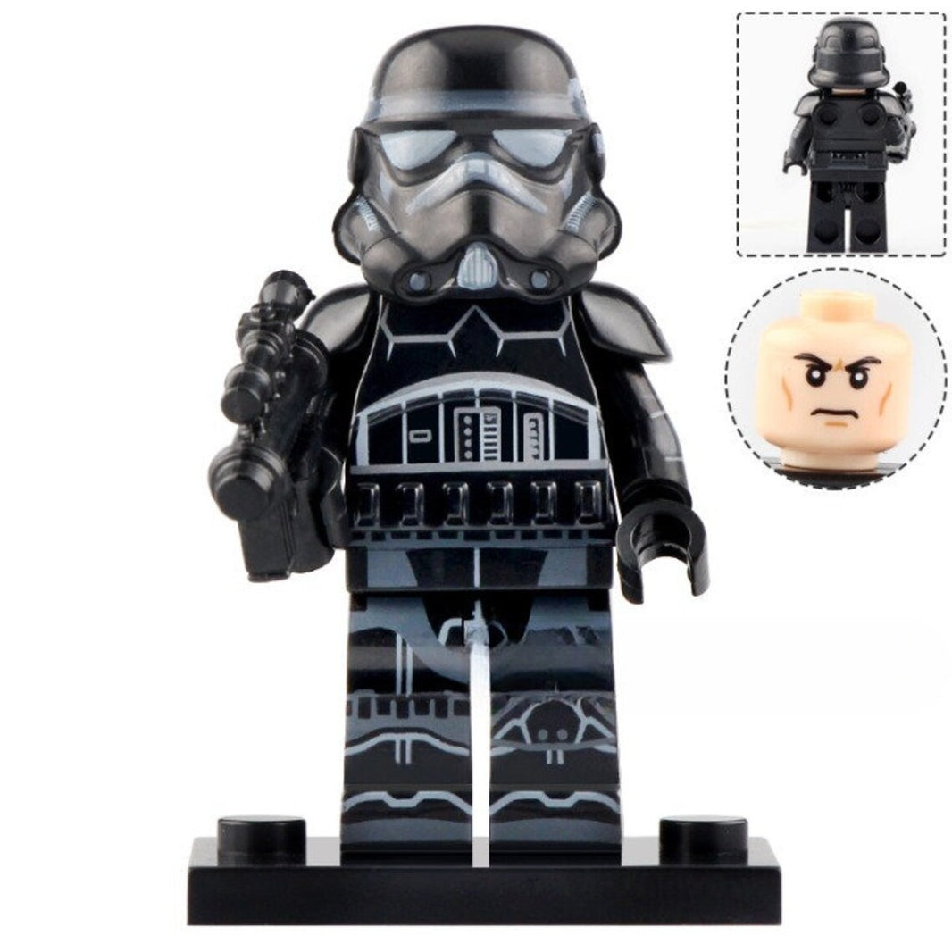 Shadow Stormtrooper custom Star Wars Minifigure – Minifigure Bricks