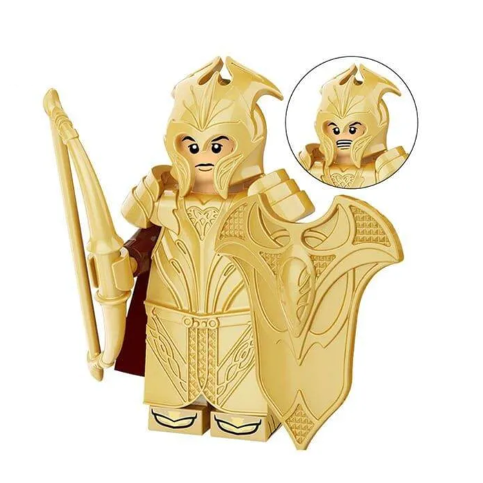 Mirkwood Elven Archer Warrior custom Lord of the Rings Minifigure ...