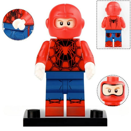 Spider-Man Balaclava Custom Marvel Superhero Minifigure – Minifigure Bricks