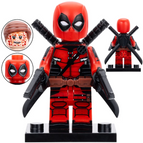 Deadpool Custom Marvel Superhero Minifigure – Minifigure Bricks