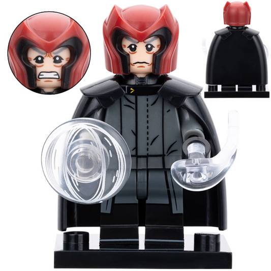 Magneto Custom Marvel Superhero Minifigure – Minifigure Bricks