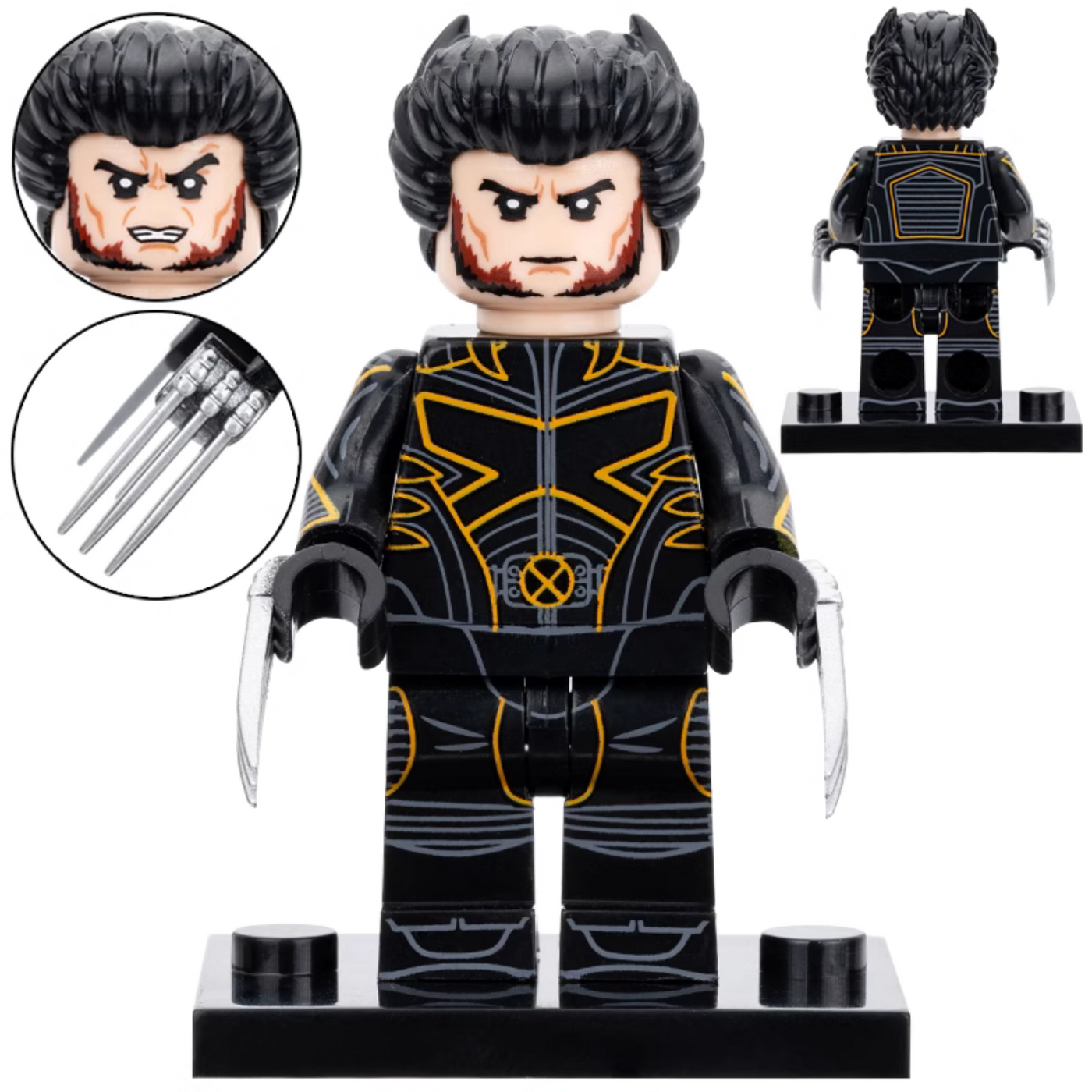 Wolverine (The Last Stand) Custom Marvel Superhero Minifigure ...