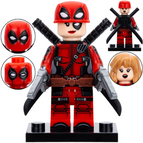 Lady Deadpool Custom Marvel Superhero Minifigure – Minifigure Bricks