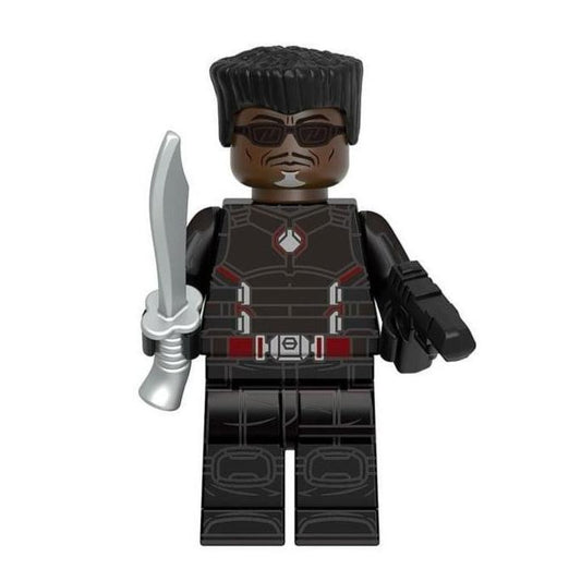 Blade (Wesley Snipes) Custom Marvel Superhero Minifigure – Minifigure ...