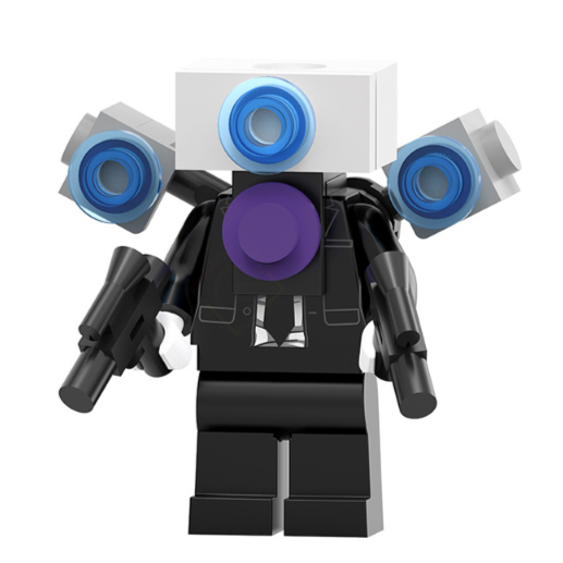 Projector Man Skibidi Toilet Custom Minifigure – Minifigure Bricks