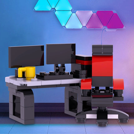 Computer Desk Custom MOC – Minifigure Bricks