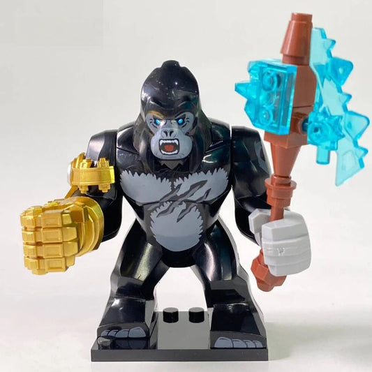 King Kong from Godzilla x Kong Custom Large Minifigure – Minifigure Bricks