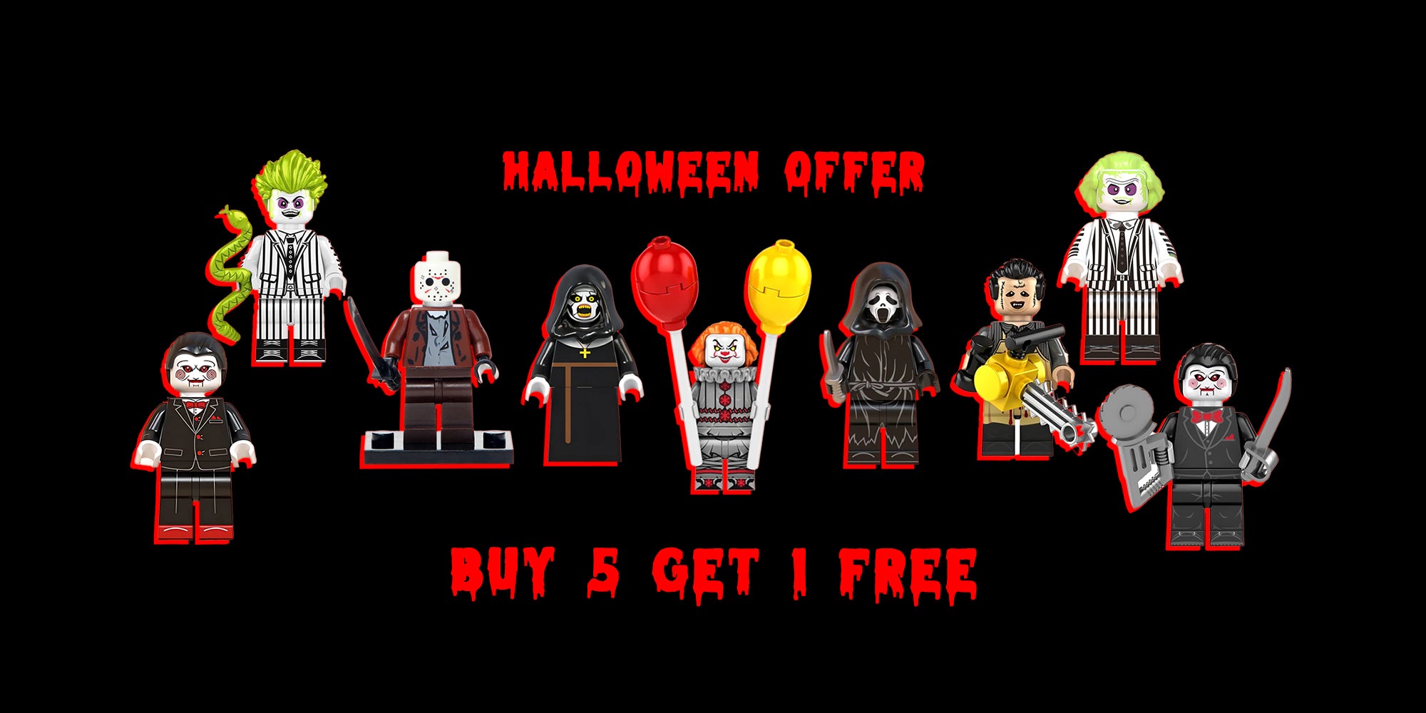 Minifigure Bricks - Home to hundreds of Minifigures