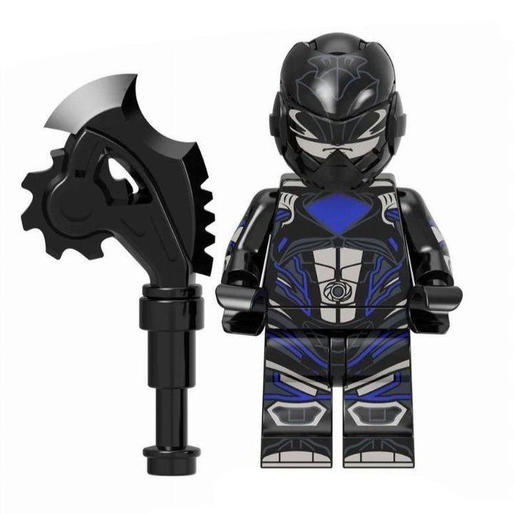 Black Ranger Custom Power Rangers Minifigure – Minifigure Bricks
