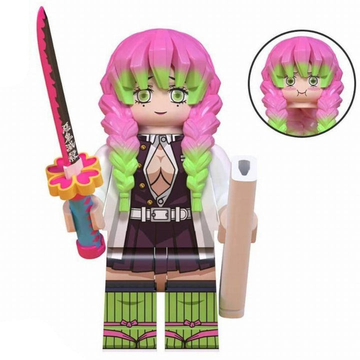 Mitsuri Kanroji from Demon Slayer Custom Anime Minifigure – Minifigure ...