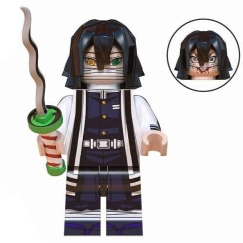 Iguro Obanai From Demon Slayer Custom Anime Minifigure – Minifigure Bricks