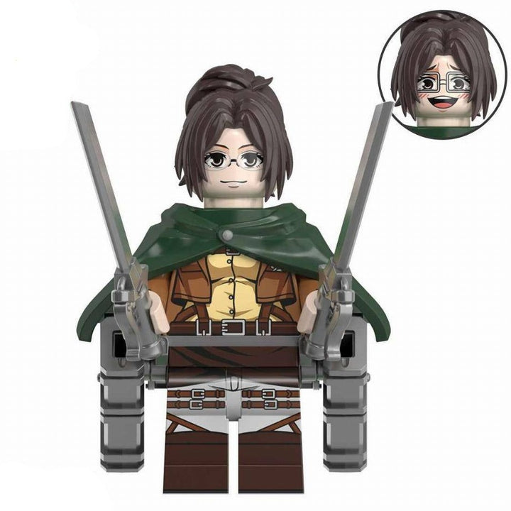 Hange Zoe From Attack on Titan Custom Anime Minifigure – Minifigure Bricks