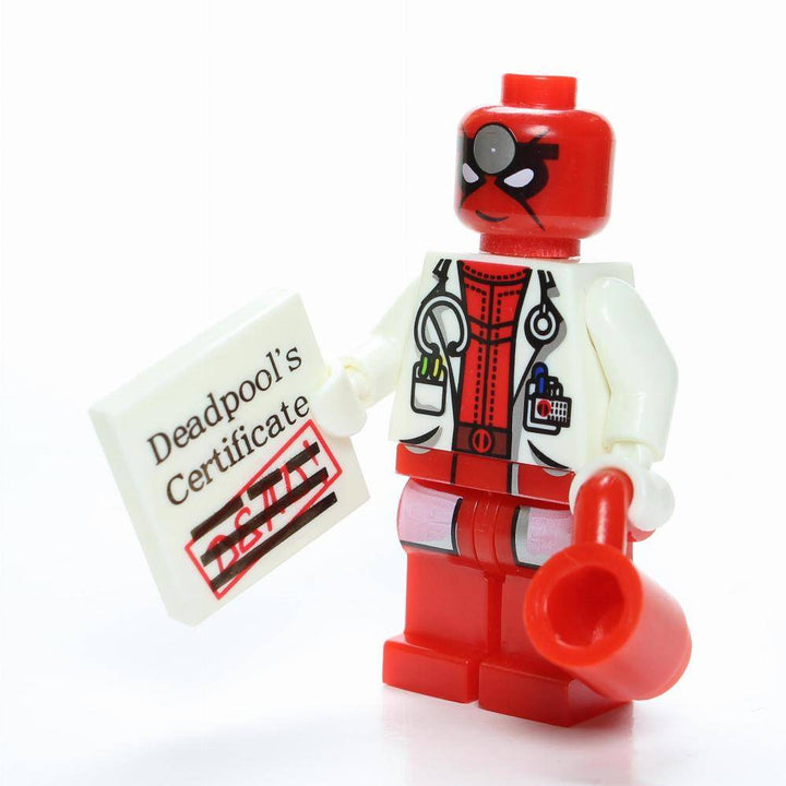 Doctor Deadpool Custom Marvel Minifigure – Minifigure Bricks