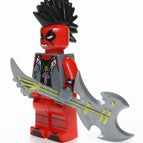Punk Deadpool Custom Marvel Minifigure – Minifigure Bricks