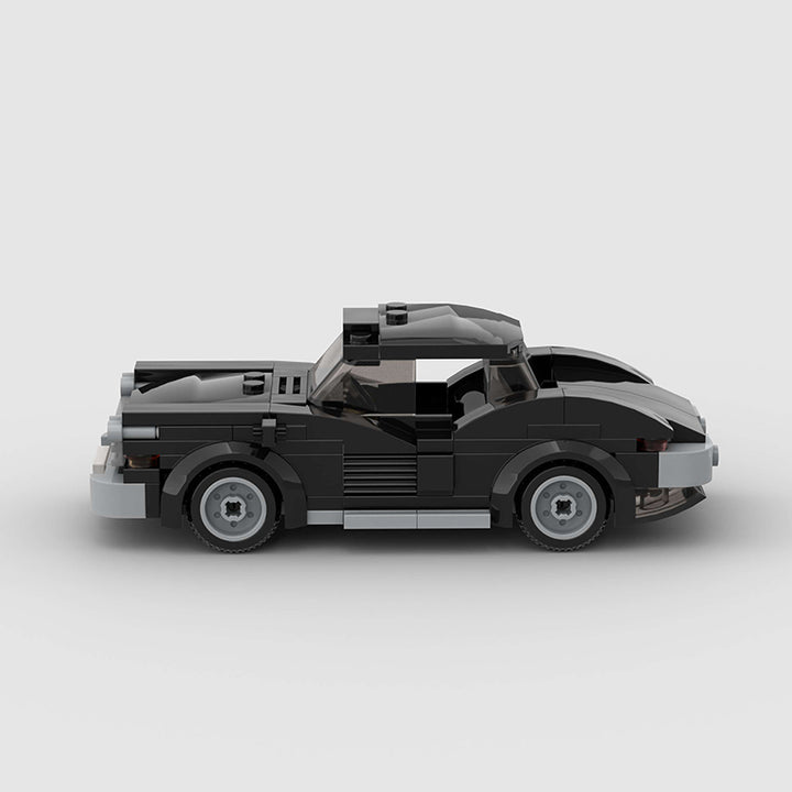 Chase Muscle-Car Custom Car MOC – Minifigure Bricks