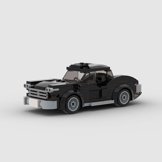 Chase Muscle-Car Custom Car MOC – Minifigure Bricks