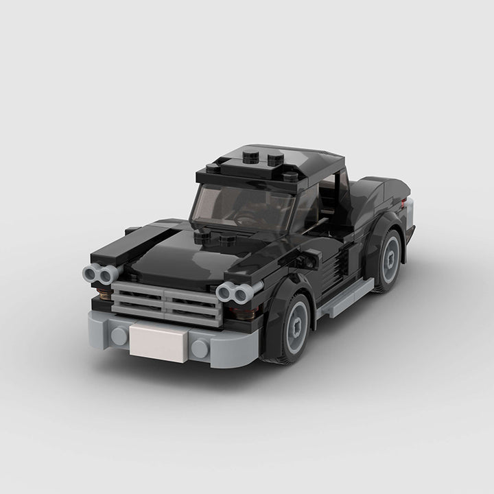 Chase Muscle-Car Custom Car MOC – Minifigure Bricks