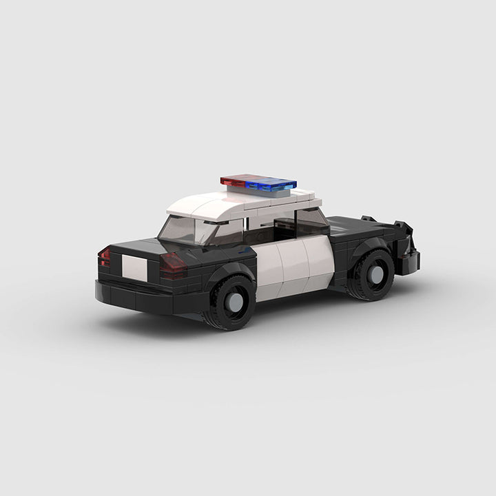 Ford Crown Victoria Police Car Custom Car MOC – Minifigure Bricks