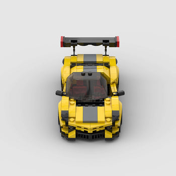 Chevrolet Corvette C8R Custom Car MOC – Minifigure Bricks