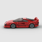 Ferrari F40 Custom Car MOC – Minifigure Bricks