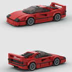 Ferrari F40 Custom Car MOC – Minifigure Bricks