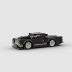 Vintage Black Muscle Car Custom Car MOC – Minifigure Bricks