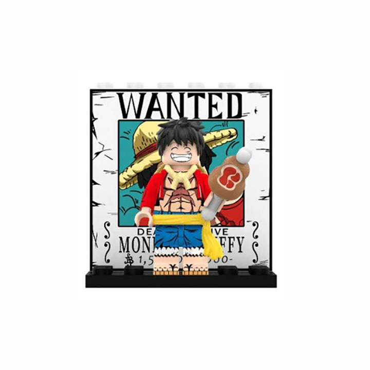 Luffy custom One Piece Anime Minifigure – Minifigure Bricks