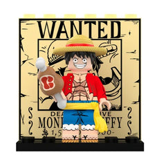 Luffy Custom One Piece Anime Minifigure – Minifigure Bricks