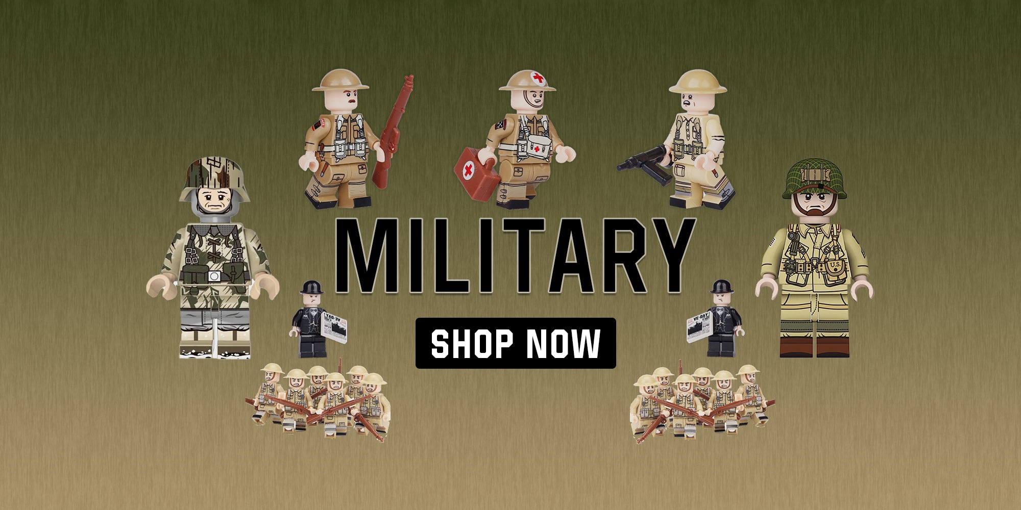 Minifigure Bricks - Home to hundreds of Minifigures