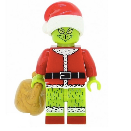 The Grinch Christmas Special custom Minifigure – Minifigure Bricks