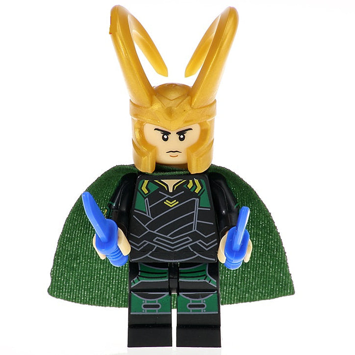 Loki Custom Marvel Superhero Minifigure – Minifigure Bricks